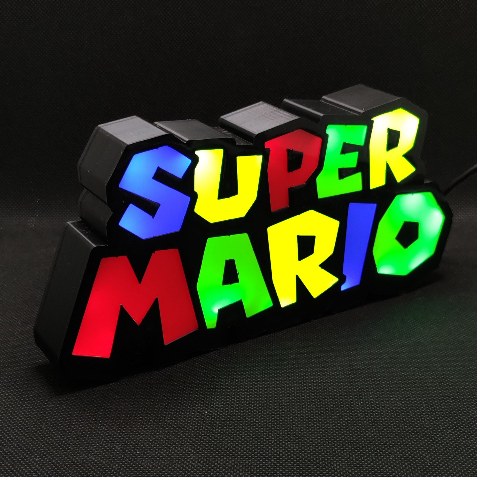 SUPER MARIO Led Lightbox Sign – Gleam Layer