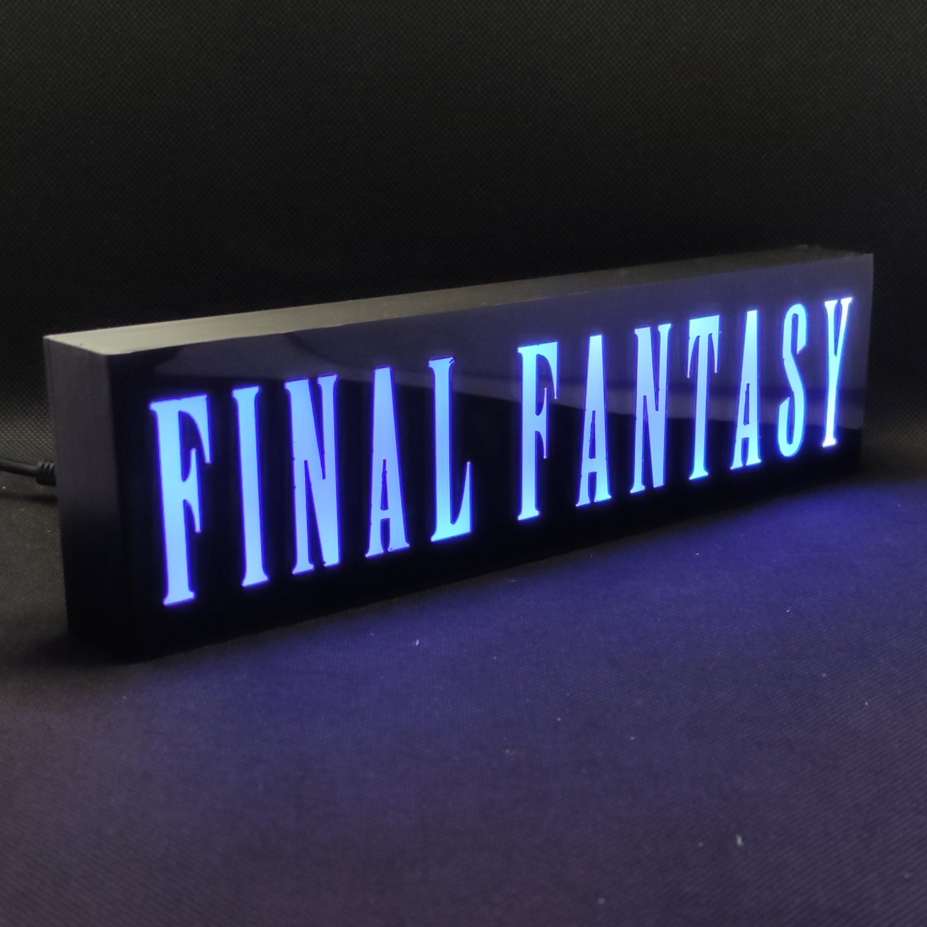 FINAL FANTASY Neon Led Lightbox RGB Gamer Lamp – Gleam Layer