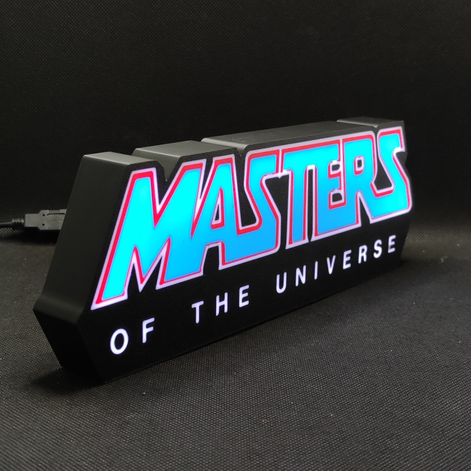 Masters of the Universe Led Lightbox Sign – Gleam Layer