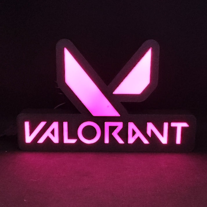 Valorant Led Gaming Light Sign – Gleam Layer