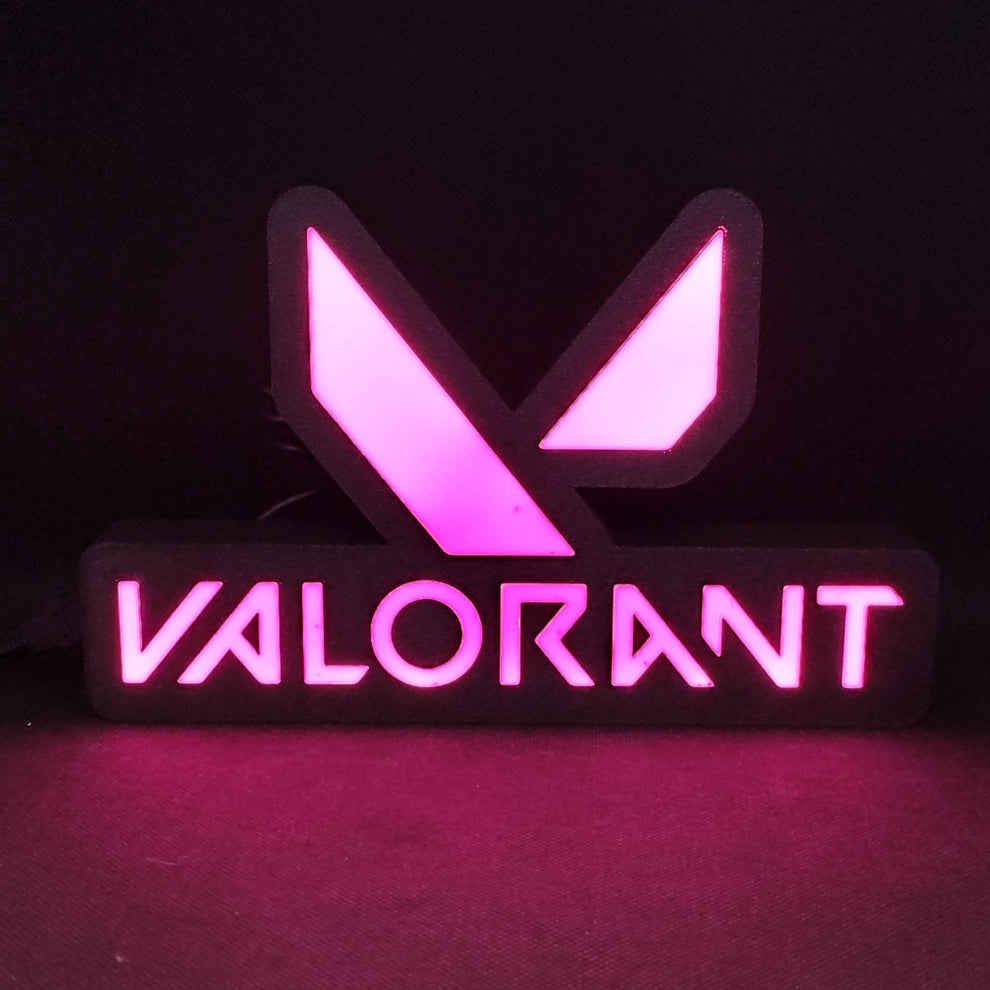 Valorant Led Gaming Light Sign – Gleam Layer