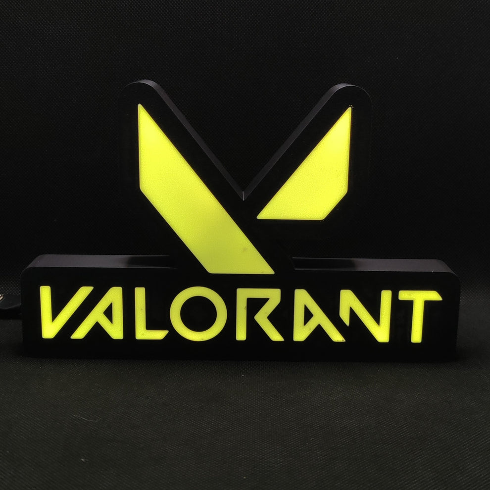 Valorant Led Gaming Light Sign – Gleam Layer