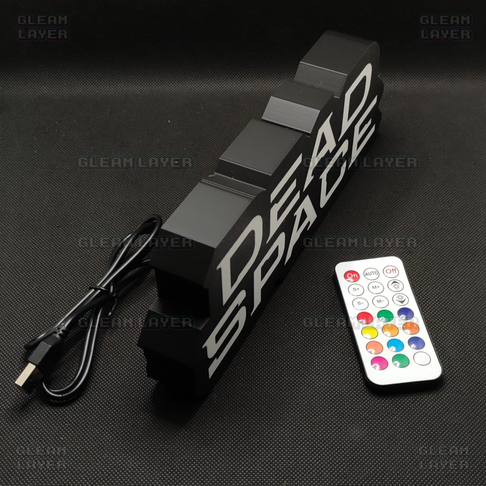 Dead Space Led Gaming Light Sign – Gleam Layer