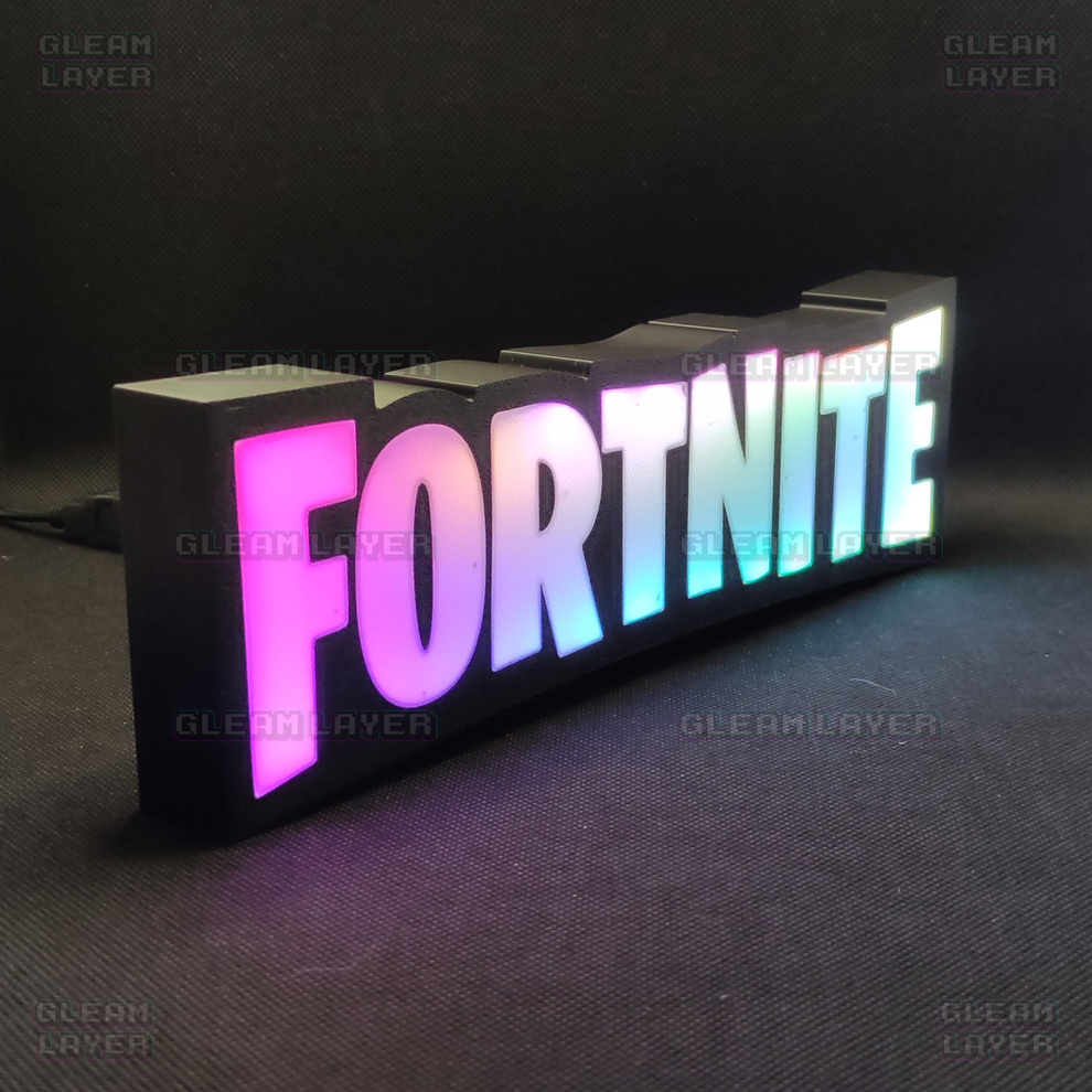 Fortnite Led Gaming Light Sign – Gleam Layer