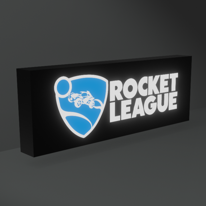 Rocket League Led Gaming Light Sign – Gleam Layer