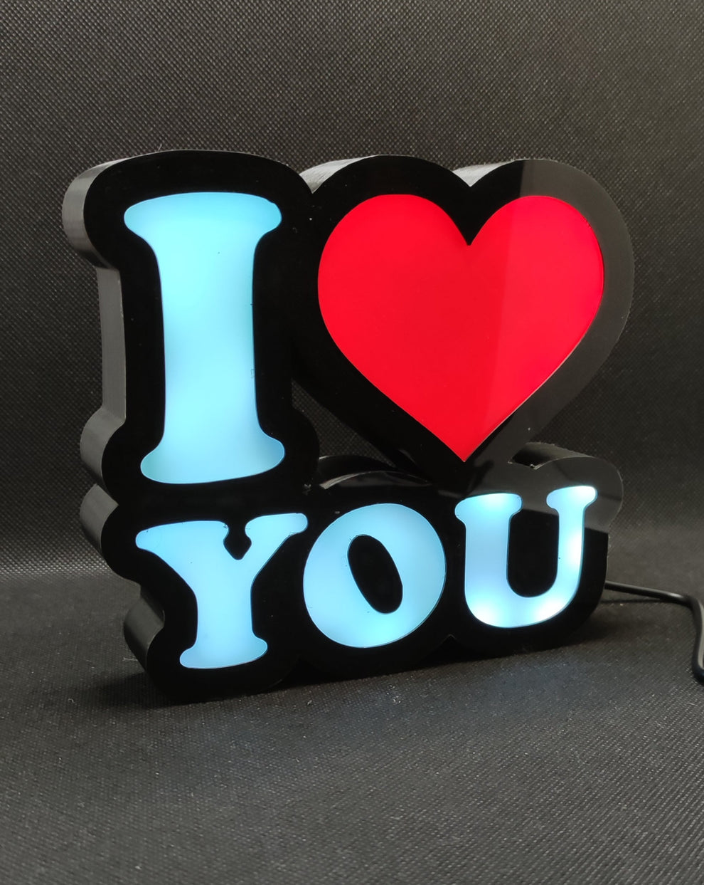 I LOVE YOU Lightbox – Gleam Layer