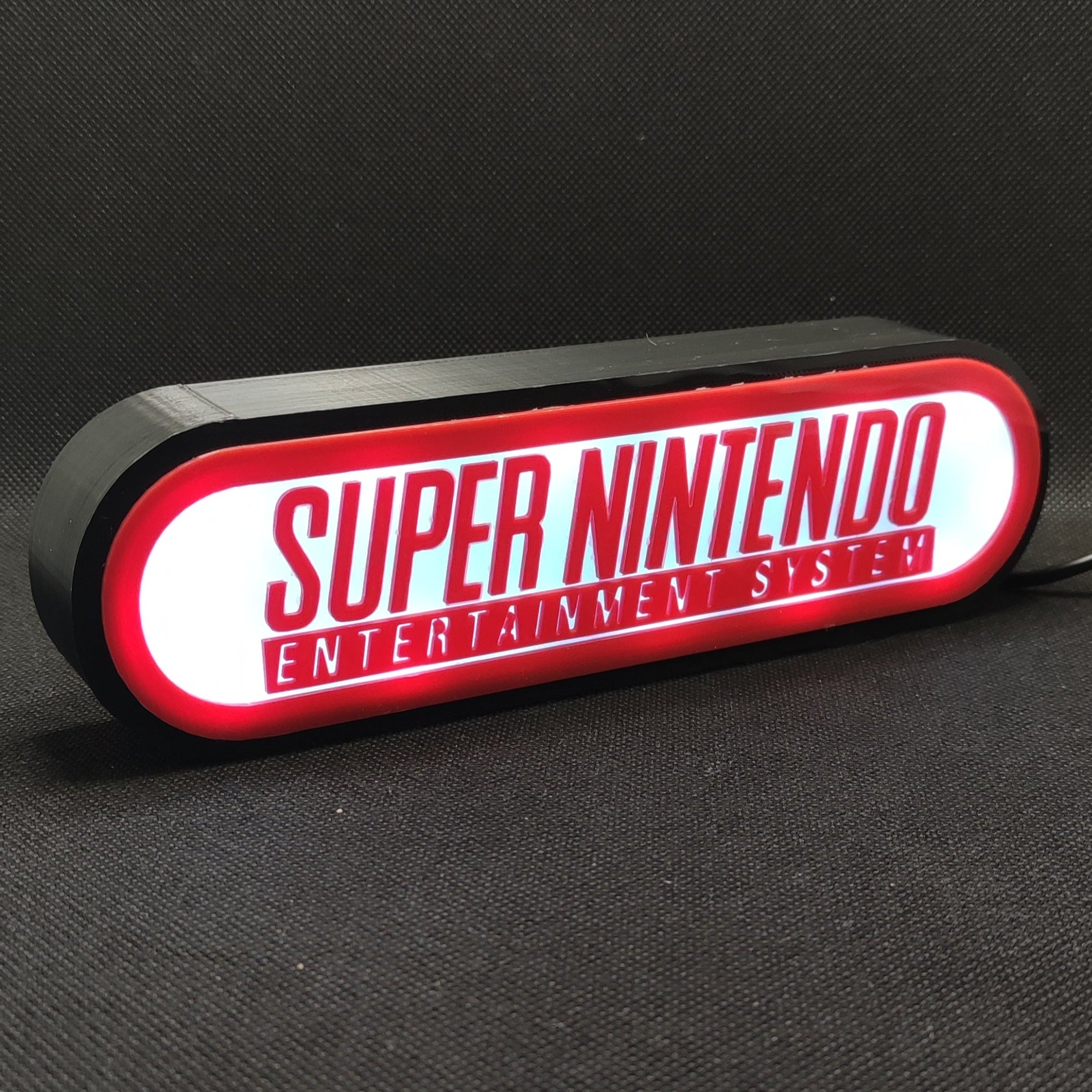 SUPER NINTENDO SNES LED Lightbox Sign – Gleam Layer